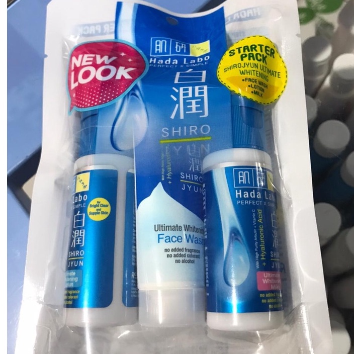 Jual Hada Labo Starter Pack Shirojyun (Biru) | Shopee Indonesia