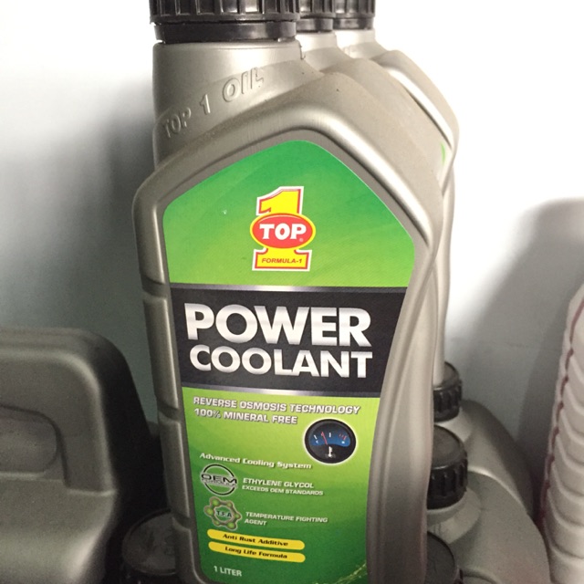 Jual TOP 1 POWER COOLANT HIJAU 1 Liter -AIR RADIATOR COOLANT- Indonesia ...