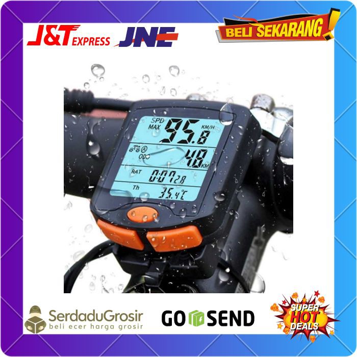 Jual Speedometer Sepeda Wireless MTB Seli Lipat Gunung Road Bike ...