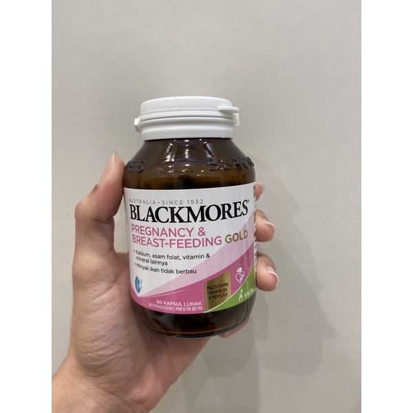 Jual BLACKMORES PREGNANCY & BREASTFEEDING GOLD - VITAMIN IBU HAMIL ...