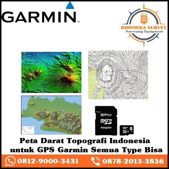 Jual Peta Darat Topografi Indonesia Untuk Gps Garmin Semua Type Bisa ...
