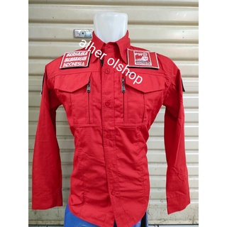 Jual kemeja tactical partai PSI baju tactical partai PSI kemeja ...