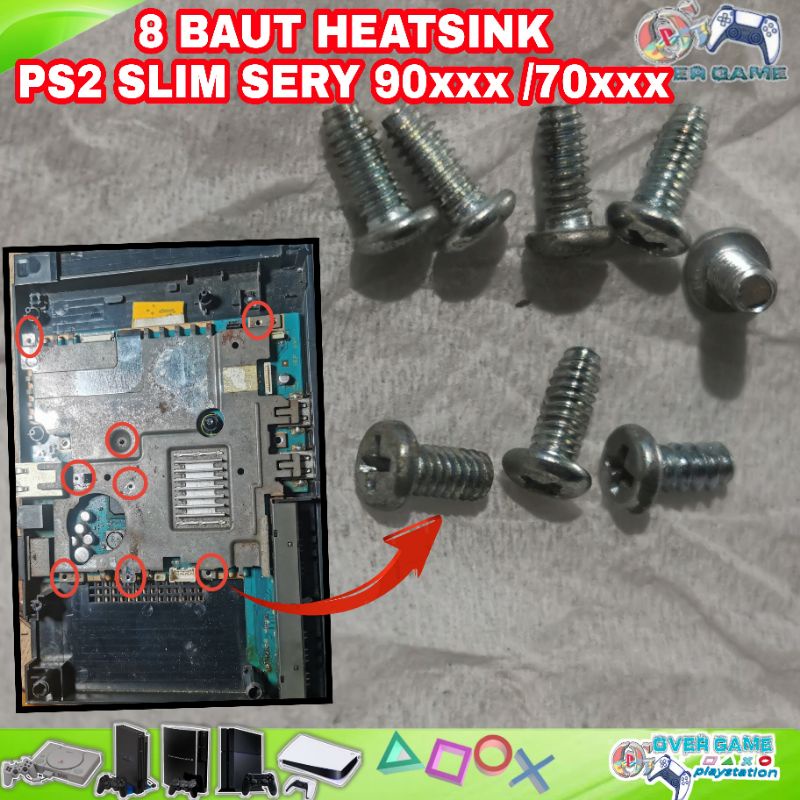 Jual BAUT HEATSINK PS2 SLIM & FAT ALL TIPE | Shopee Indonesia