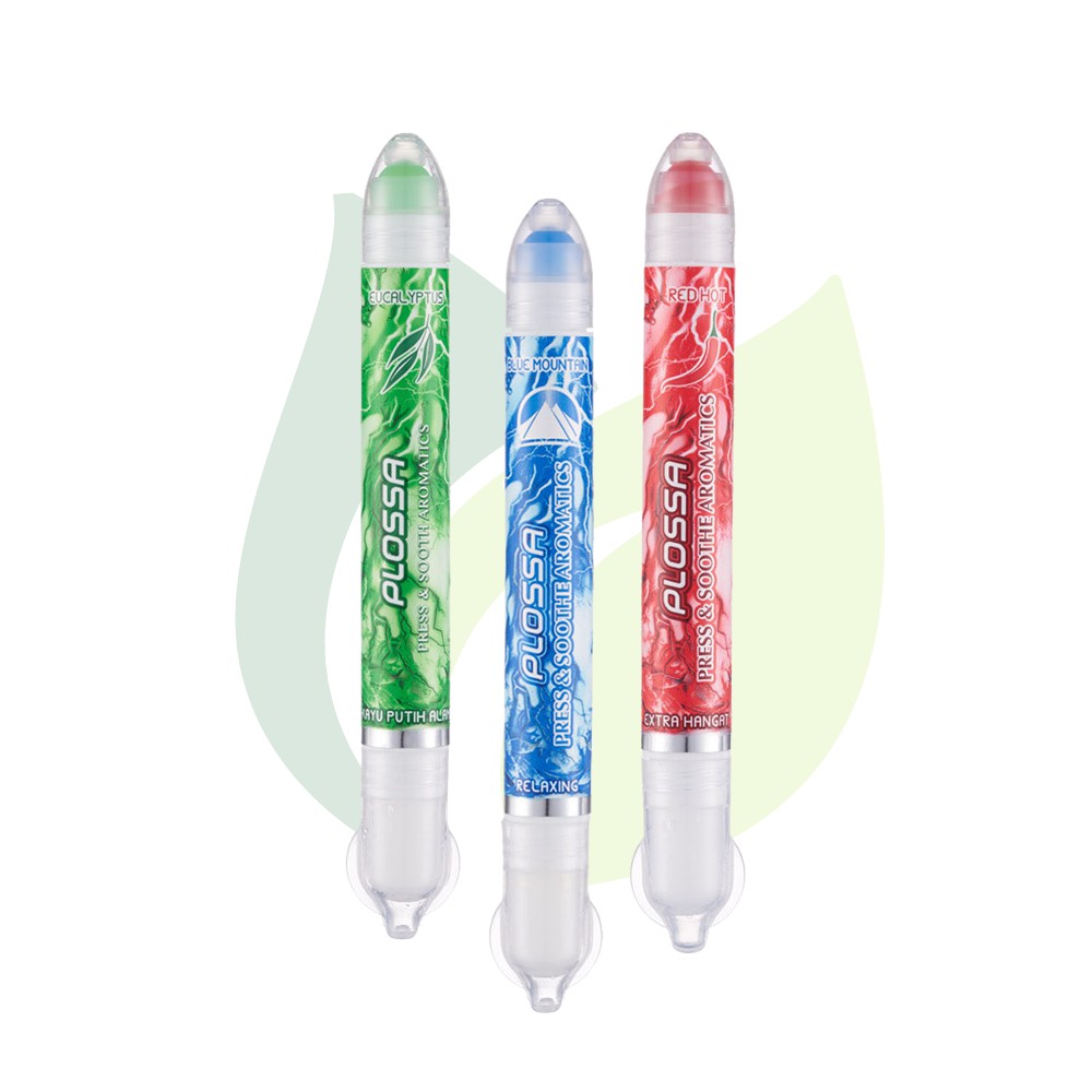 Jual Plossa minyak angin aromatherapy 4in1 - varian lengkap paket 3pcs ...