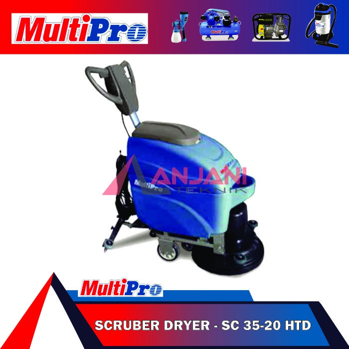 Jual MULTIPRO SC 35-20 HTD MESIN PEMBERSIH LANTAI SCRUBER DRYER SC35 ...