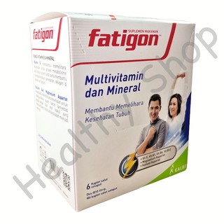 Jual Fatigon Multivitamin Kaplet 6’s | Shopee Indonesia