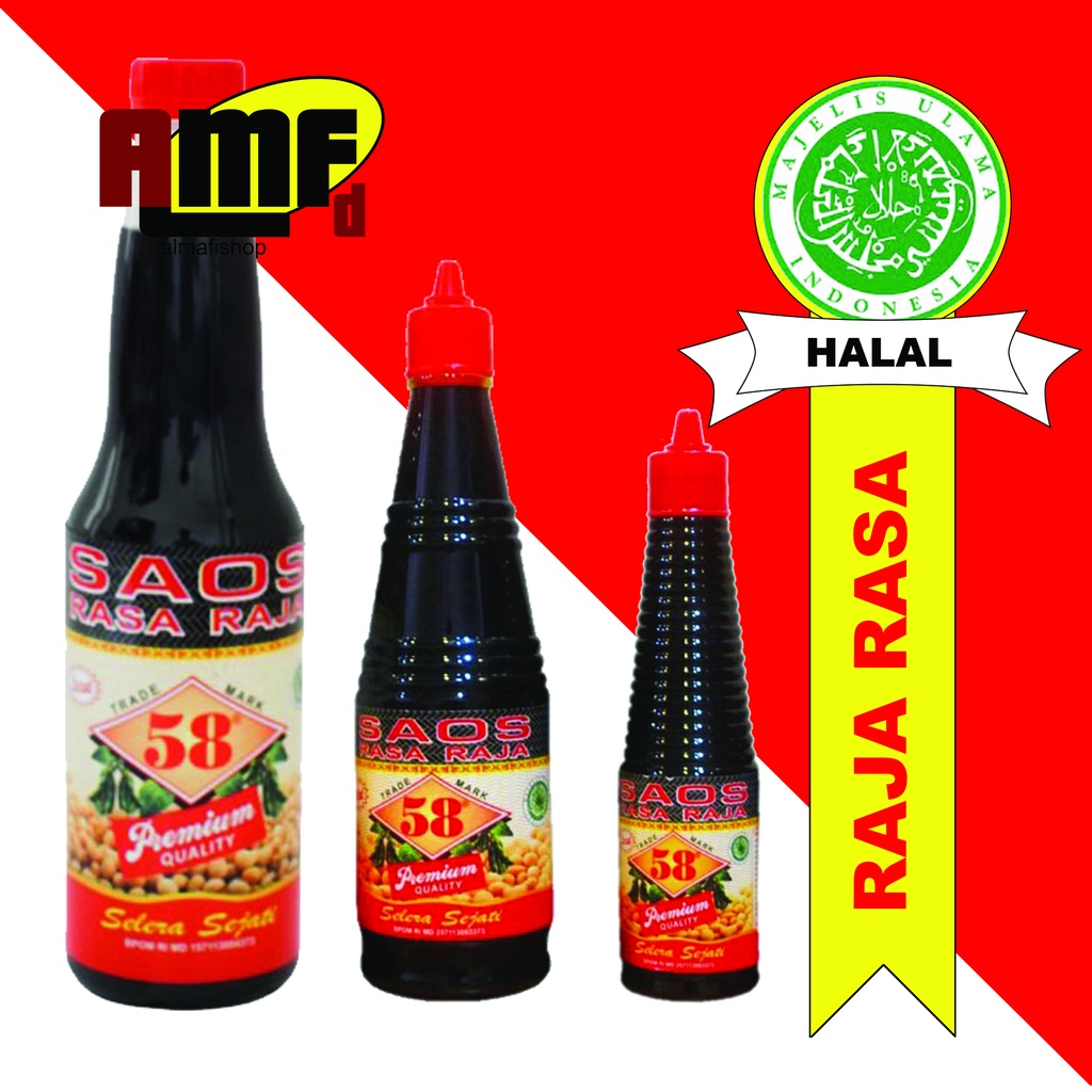 Jual Saus Raja Rasa 58 Halal | Shopee Indonesia