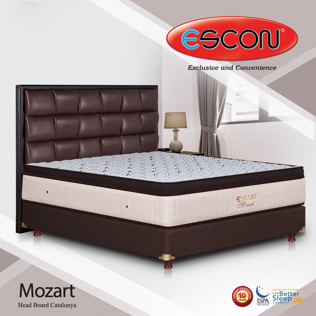 Jual Kasur Springbed ESCON Type Mozart Catalunya - Plushtop - Promo ...
