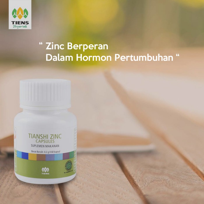 Jual Tiens ZINC Capsules Isi 60 Kapsul - ASLI - Penggemuk Peninggi ...