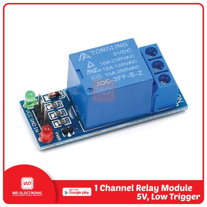 Jual RELAY MODULE 1 CHANNEL 5V RELAY MODUL 1 CHANNEL Indonesia|Shopee ...