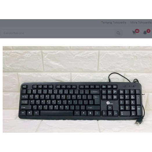 Jual KEYBOARD USB EYOTA K11 - KEYBOARD KOMPUTER LAPTOP - KEYBOARD ...