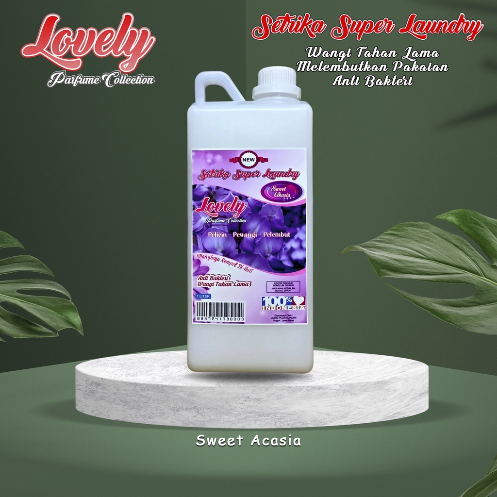 Jual Pewangi Pakaian Pelicin Setrika [Aroma Akasia] Lovely Super ...