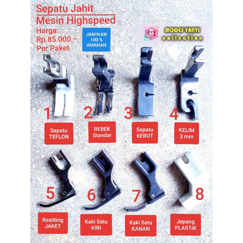 Jual 8 Sepatu Mesin Jahit Highspeed - Juki/Typical | Shopee Indonesia