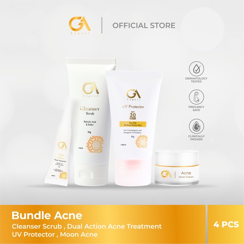 Jual GA Expert Bundling Acne Action Series | Shopee Indonesia