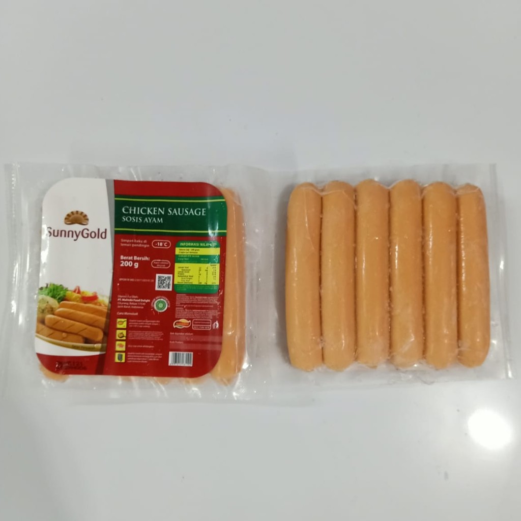Sunny Gold Sosis Ayam Chicken Sausage 200gram / 400gram | Shopee Indonesia