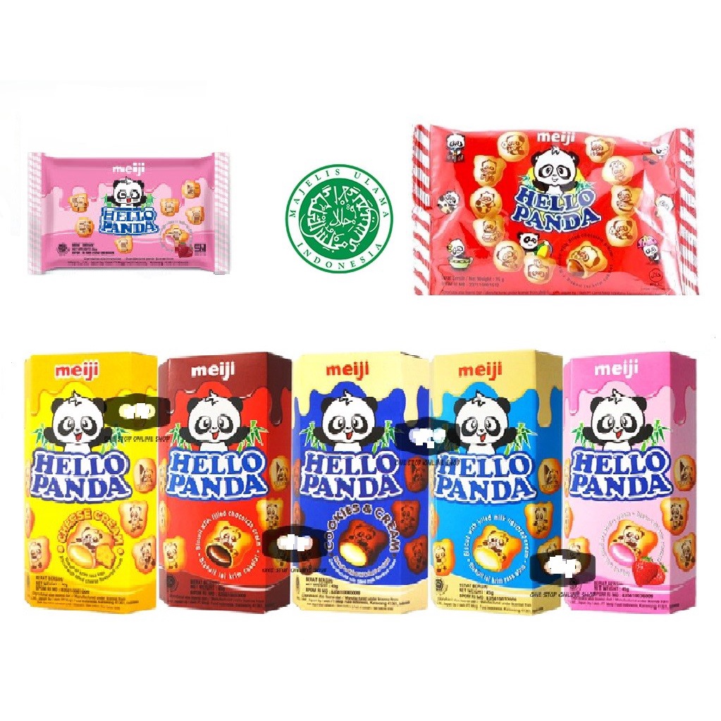 Jual Hello panda/Biskuit coklat/meji hello panda 45 gram | Shopee Indonesia