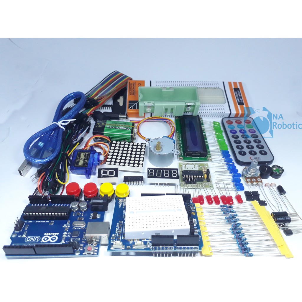 Jual Beginner Kit Level 1 For Arduino uno Indonesia|Shopee Indonesia