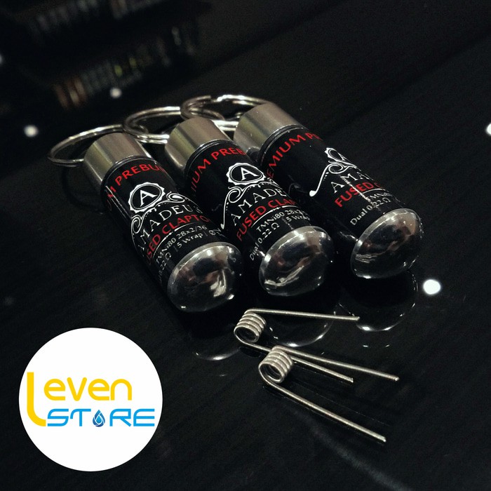 Jual Premium Twisted Messes Fused Clapton AMADEUS Pre-Build Coil (1 ...