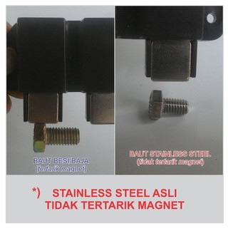 Jual Baut Mur M30 x60mm Stainless Steel 304 - Baut Stenlis - Bolt Nut ...