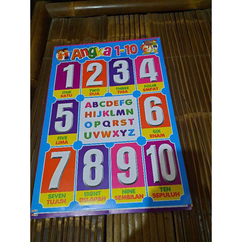 Jual poster mengenal angka 1 sampai 10 | Shopee Indonesia Jual poster mengenal angka 1 sampai 10 | Shopee Indonesia