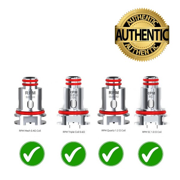 Jual Coil Smok RPM 40 80 FETCH PRO ALIKE POZZ X Coil Authentic 0.3 0.4 ...