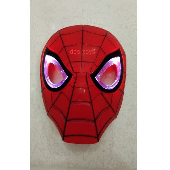 Jual topeng karakter/topeng Ironman/Hulk/Spiderman/topeng avenger ...