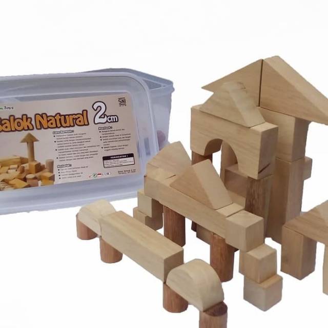 Jual Mainan kayu Edukatif / wooden toys / mainan anak balok kayu ...