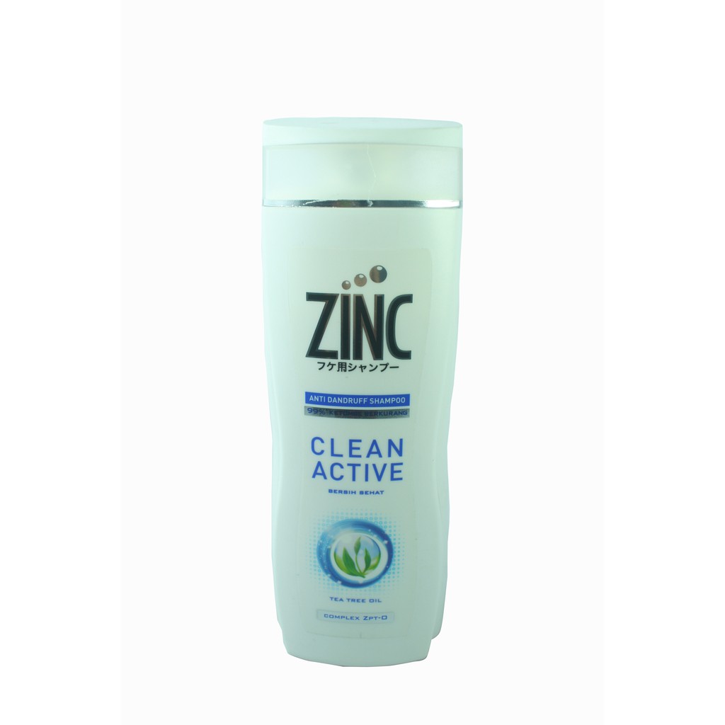 Jual Zinc Shampoo Clean Active Bottle-170ml | Shopee Indonesia