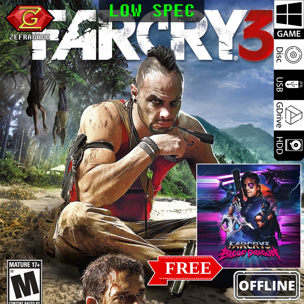 Jual FAR CRY 3/FARCRY 3 Complete Edition PC Full Version (FREE BloodDragon) | Shopee Indonesia