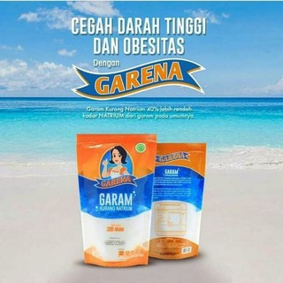 Jual Garam Garena - Rendah Natrium Garam sehat anti hipertensi cocok ...