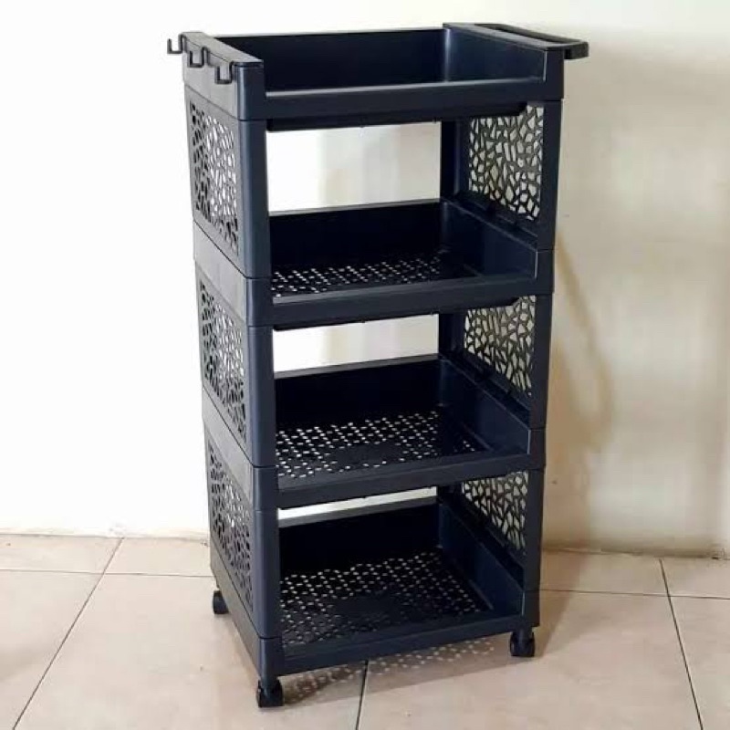 Jual RAK YOYO 4 RAK SUSUN PLASTIK SERBAGUNA berat 1kg | Shopee Indonesia