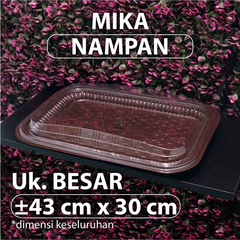 Jual Mika Nampan Plastik Besar - Nampan Kue Kering Basah - Nampan Tray ...