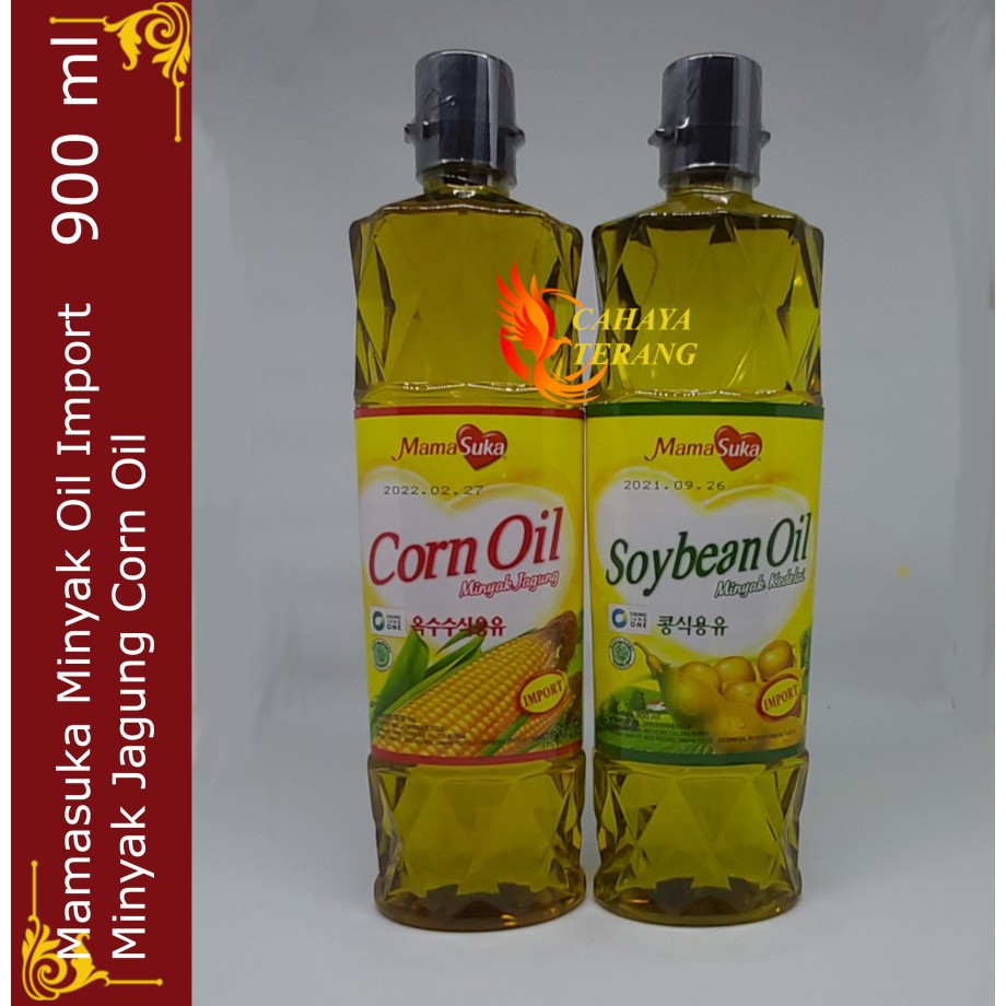 Jual Mamasuka Corn Oil Minyak Jagung 900 ml | Shopee Indonesia