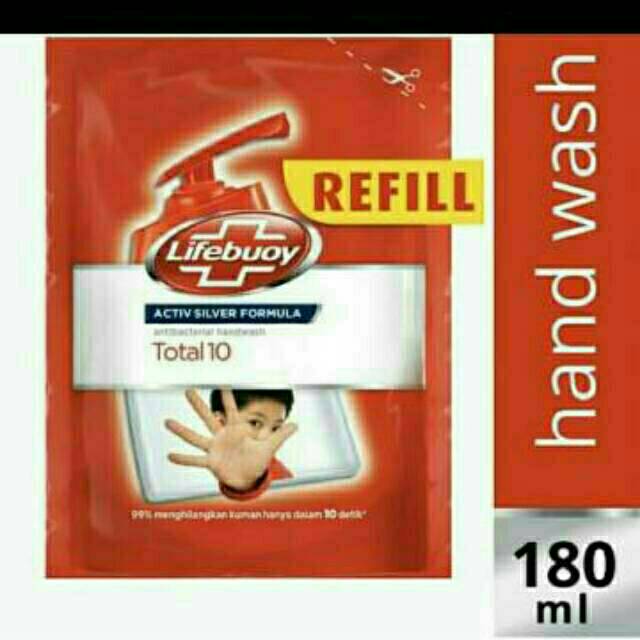 Lifebuoy Hand Wash Refill 180ml Handwash Soap Sabun Cuci Tangan Murah ...