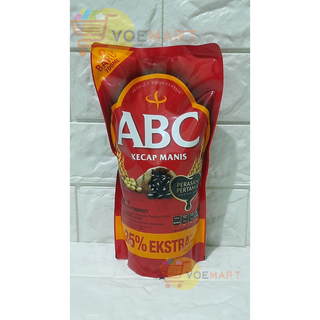 Jual Kecap Manis ABC Kemasan Refill 700 ml | Shopee Indonesia