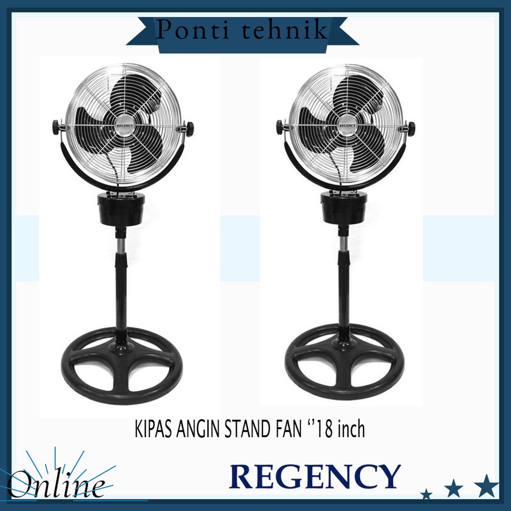Jual KIPAS ANGIN TORNADO REGENCY STAND FAN TST-18"inch | Shopee Indonesia