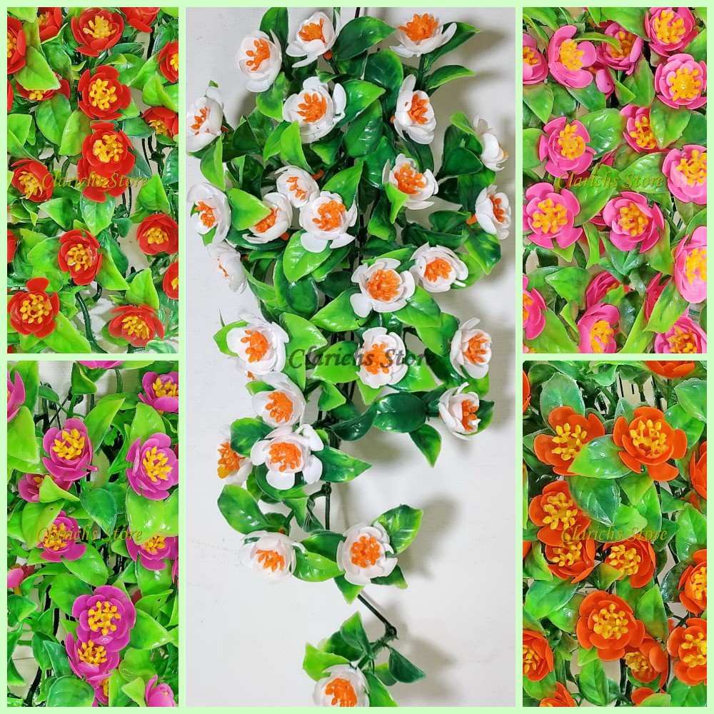 Jual Tanaman Rambat Bunga Rose Angel Artificial - Hiasan Interior ...