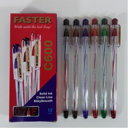 Jual Faster Pulpen C600 Bolpen Bolpoin Ballpoint Ballpen Pen Pena Alat ...