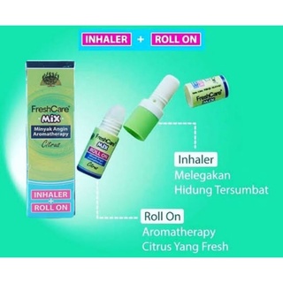 Jual FRESHCARE MINYAK ANGIN AROMATHERAPY MIX EUCALYPTUS INHALER & MIX ...