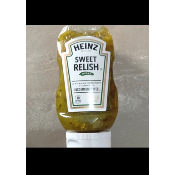 Jual heinz sweet relish dressing pickle 375ml | Shopee Indonesia