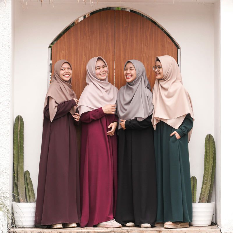 Jual GAMIS HAMI NEW COLOR BY HIJAB ALILA | Shopee Indonesia