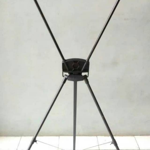 Jual STAND RANGKA STANDING TIANG SPANDUK Y BANNER HITAM GREY 60x160 cm ...