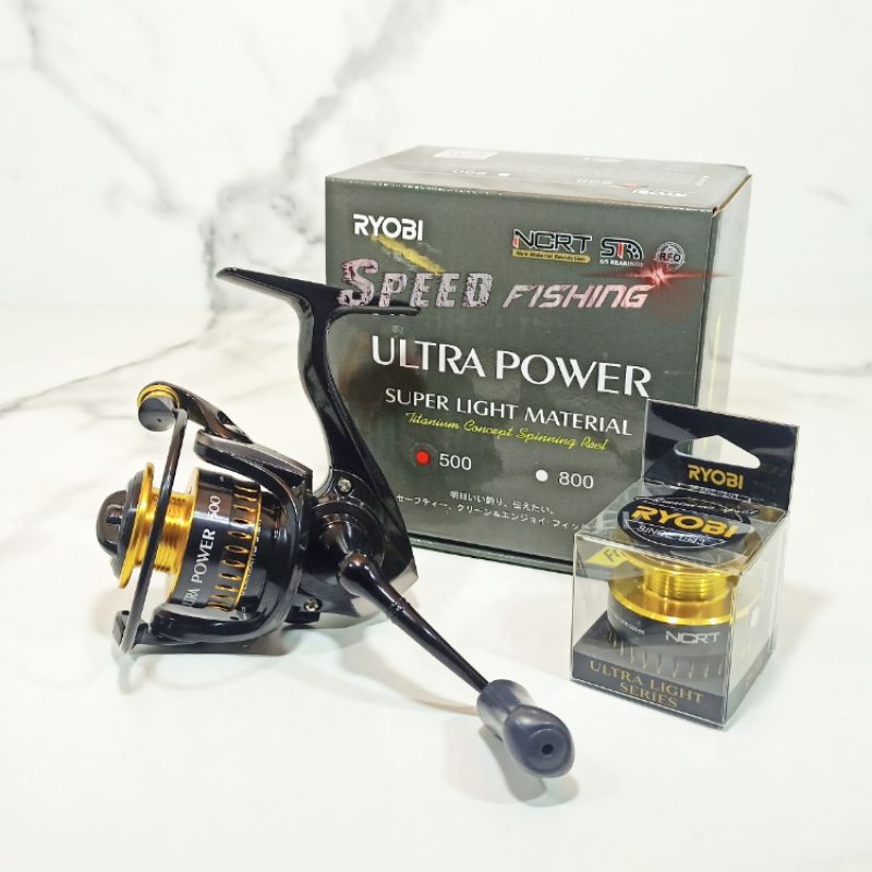 Reel Ryobi Ultra Power 500 Free spool 1000 | Shopee Indonesia