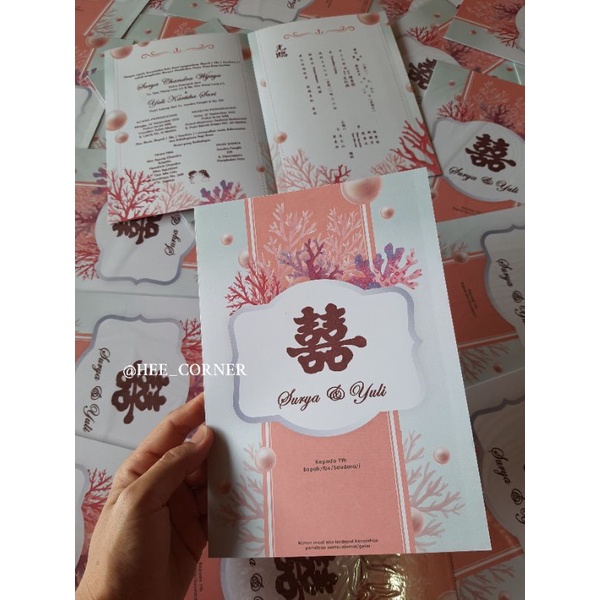 Jual UNDANGAN CHINESE WEDDING, XUANGXI, SANGJIT | Shopee Indonesia