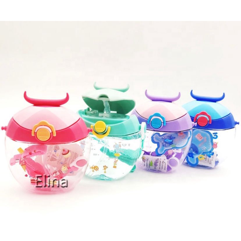 Jual Botol Minum / Tempat Minum SELIYA 2555 Karakter Anak BPA FREE 400ml | Shopee Indonesia