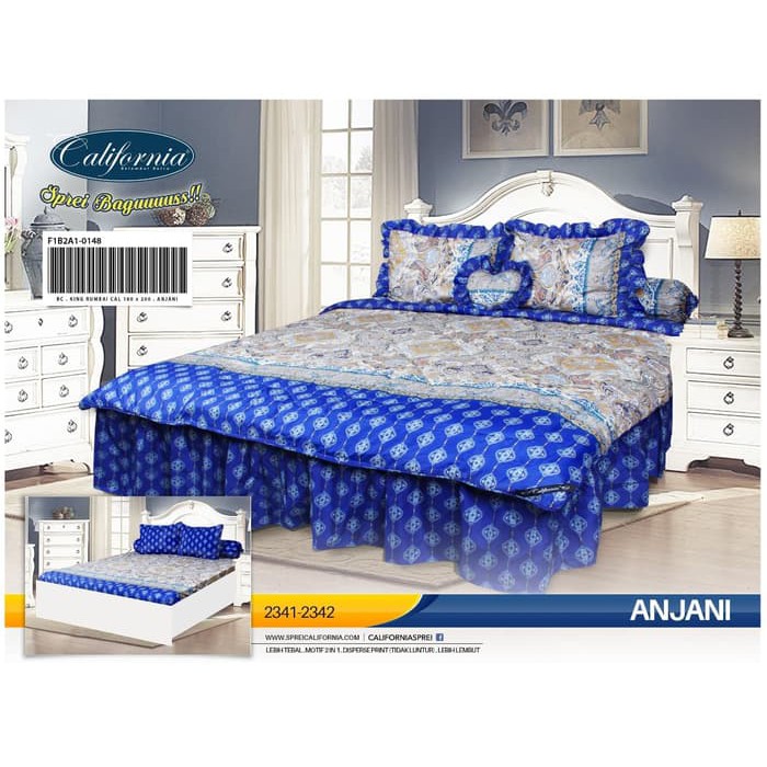 Jual Sprei California 180 x 200 Anjani ( King Size ) | Shopee Indonesia