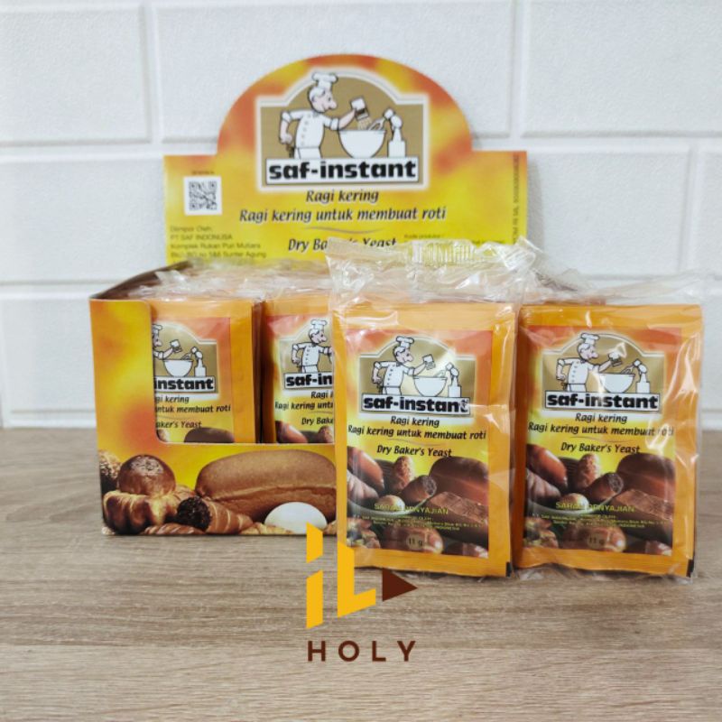 Jual Saf Instant Sachet 11gr Ragi Instant / Ragi Saf Instant Gold ...