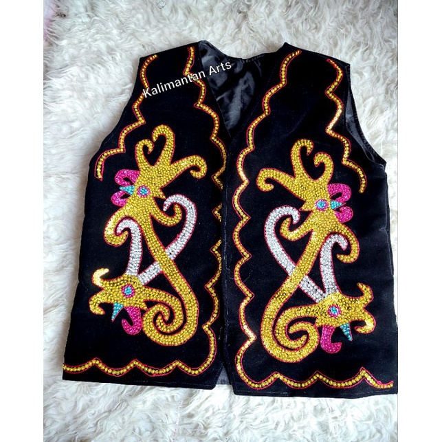 Jual Rompi Dayak / Baju Rompi Adat Dayak Pria Dewasa | Shopee Indonesia