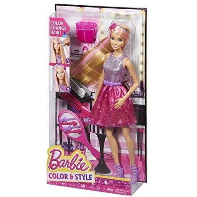 Jual Barbie Color (Change Hair) n Style original | Shopee Indonesia