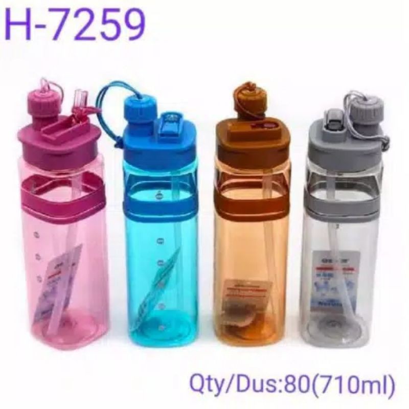 Jual Botol Minum Sport / Botol Minun Air Sedotan 700 ml | Shopee Indonesia